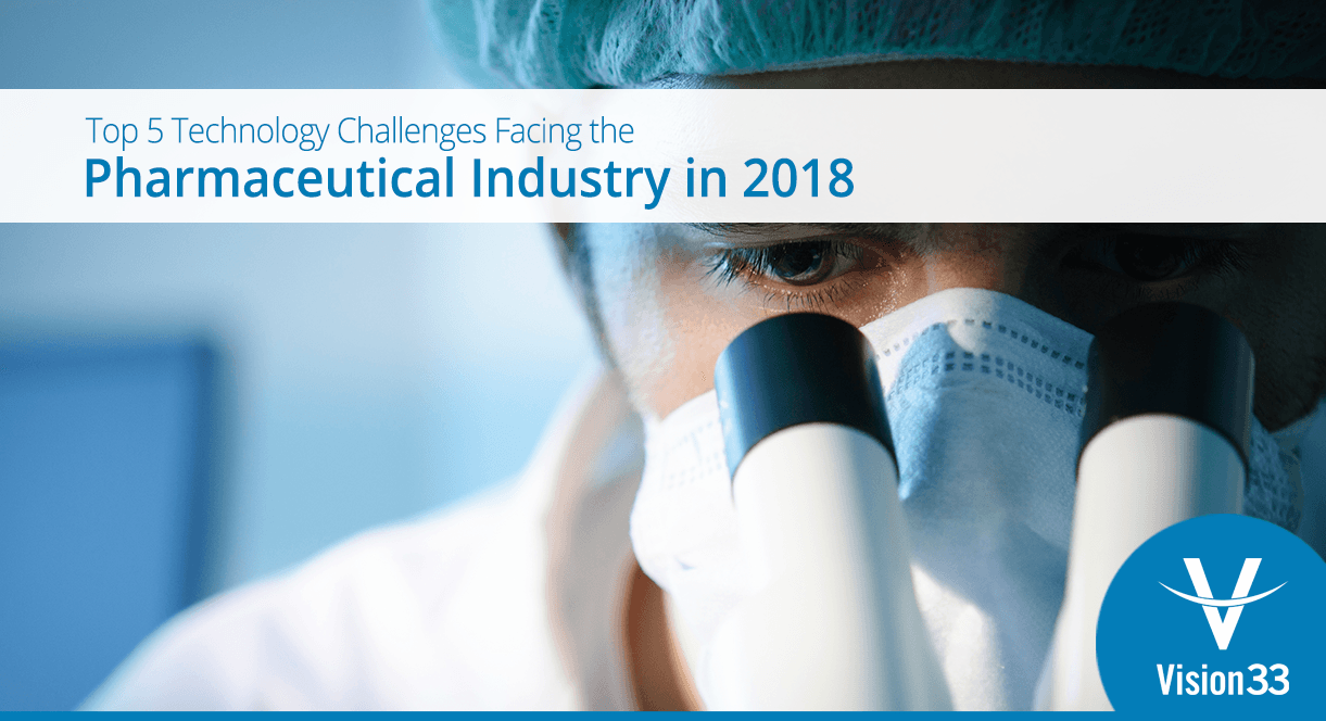 Top 5 Technology Challenges Facing the Pharmaceutical Industry