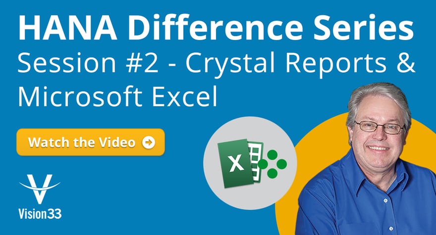 How to Work with Excel and Interactive Analysis in SAP HANA