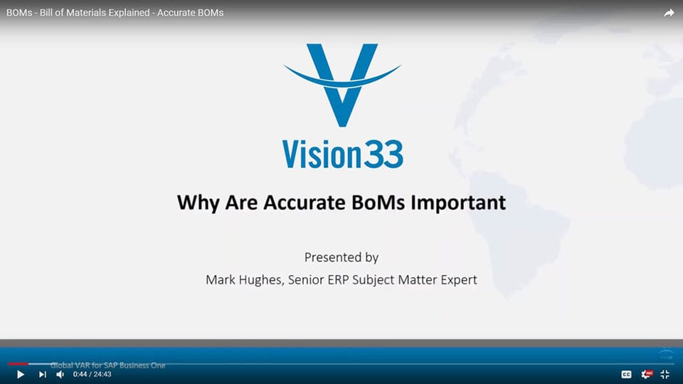 Bill of Materials: Definition of BOMs and Best Practices